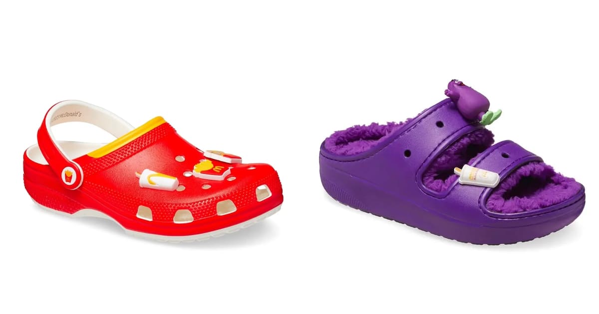 Les Crocs X McDonald's sont sortis et voici où vous les procurer | Le ...