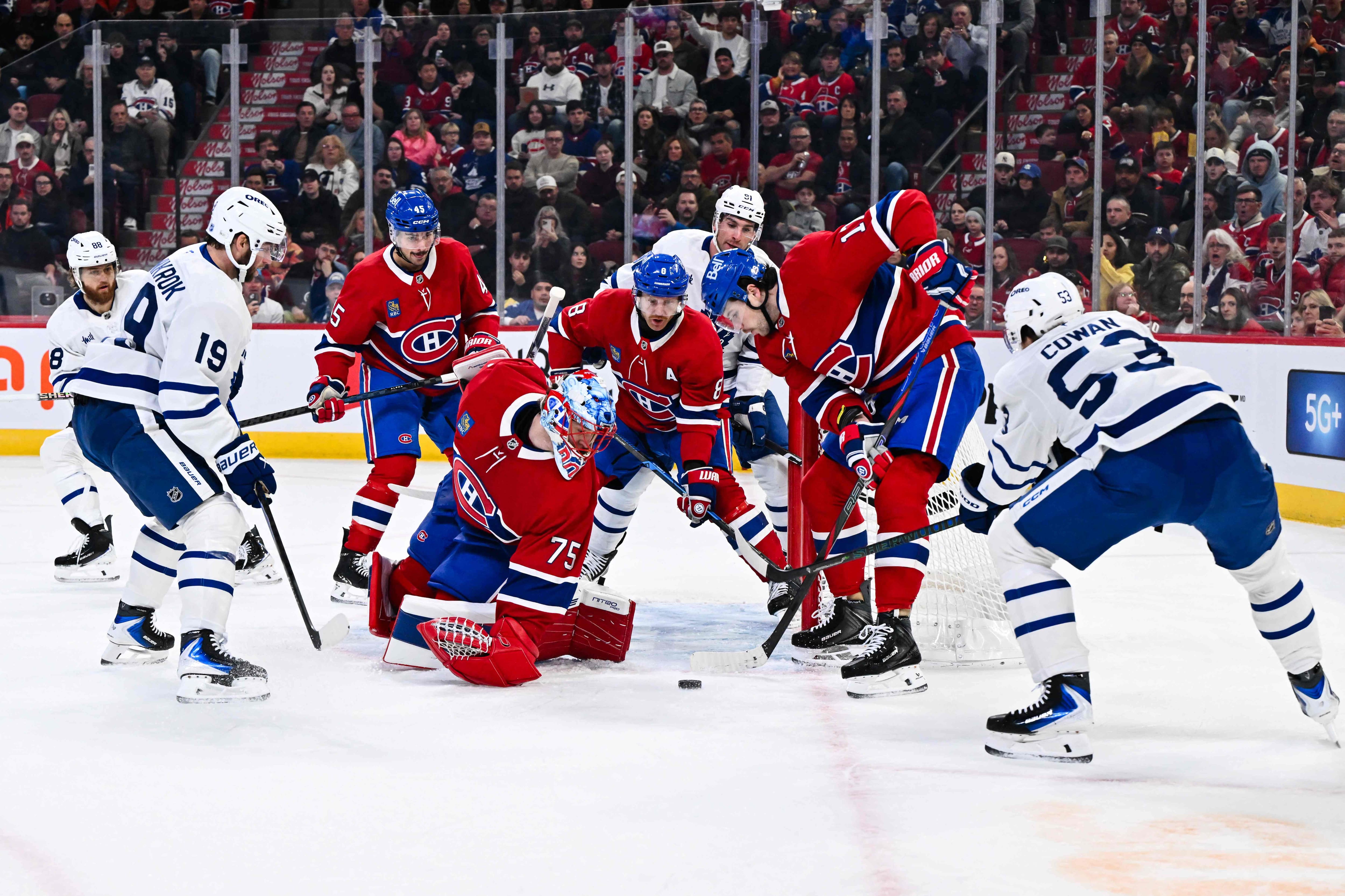 En attendant de visiter les Nordiques au Colorado, samedi, Samuel Montembeault affrontera les ...