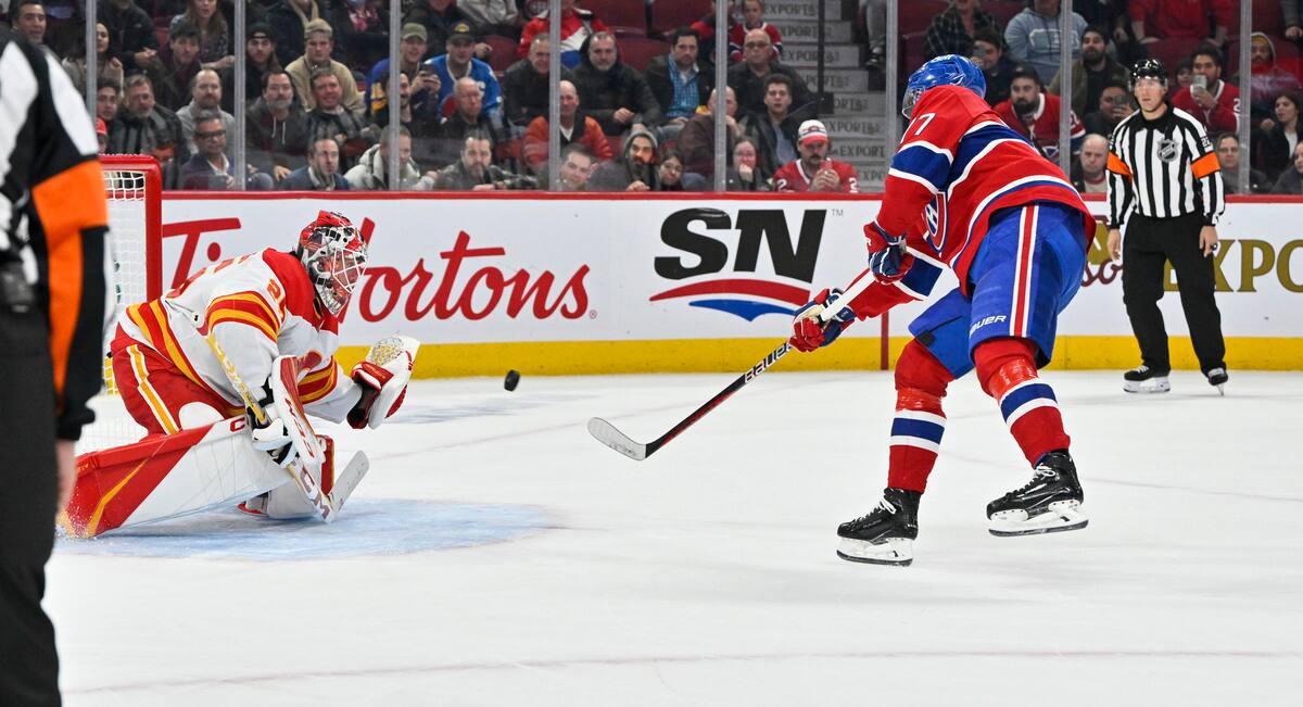 Le Canadien l'emporte sur les Flames... mais perd Cole Caufield | JDM