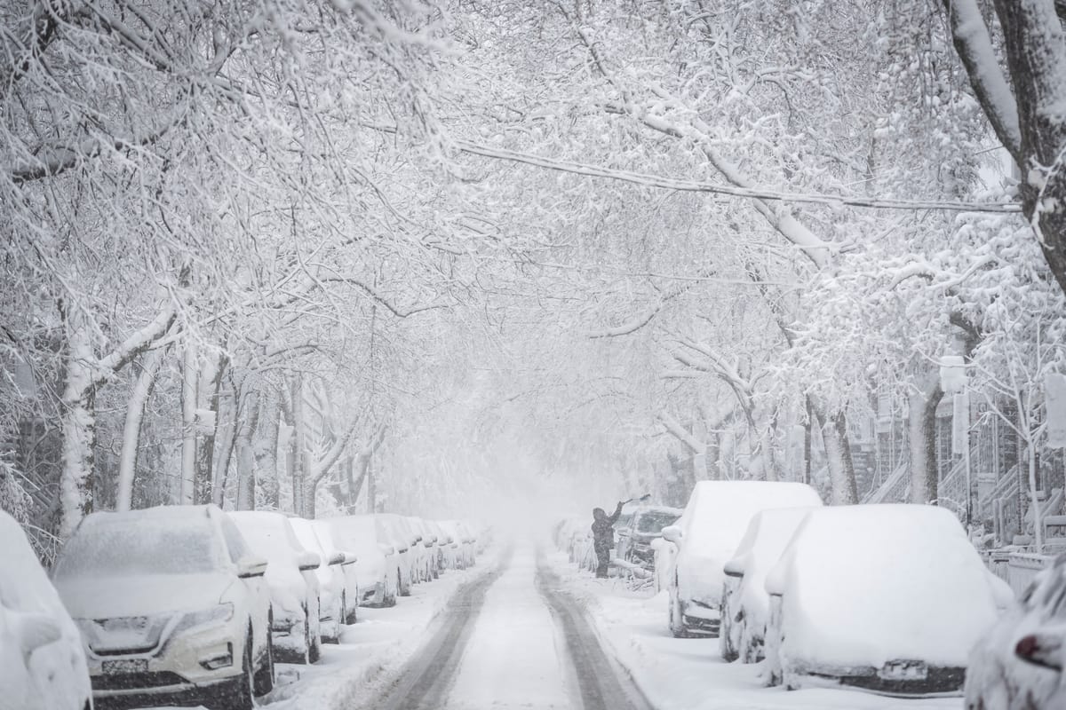 Voici dans combien de temps la neige aura fondu à Montréal et au Québec ...