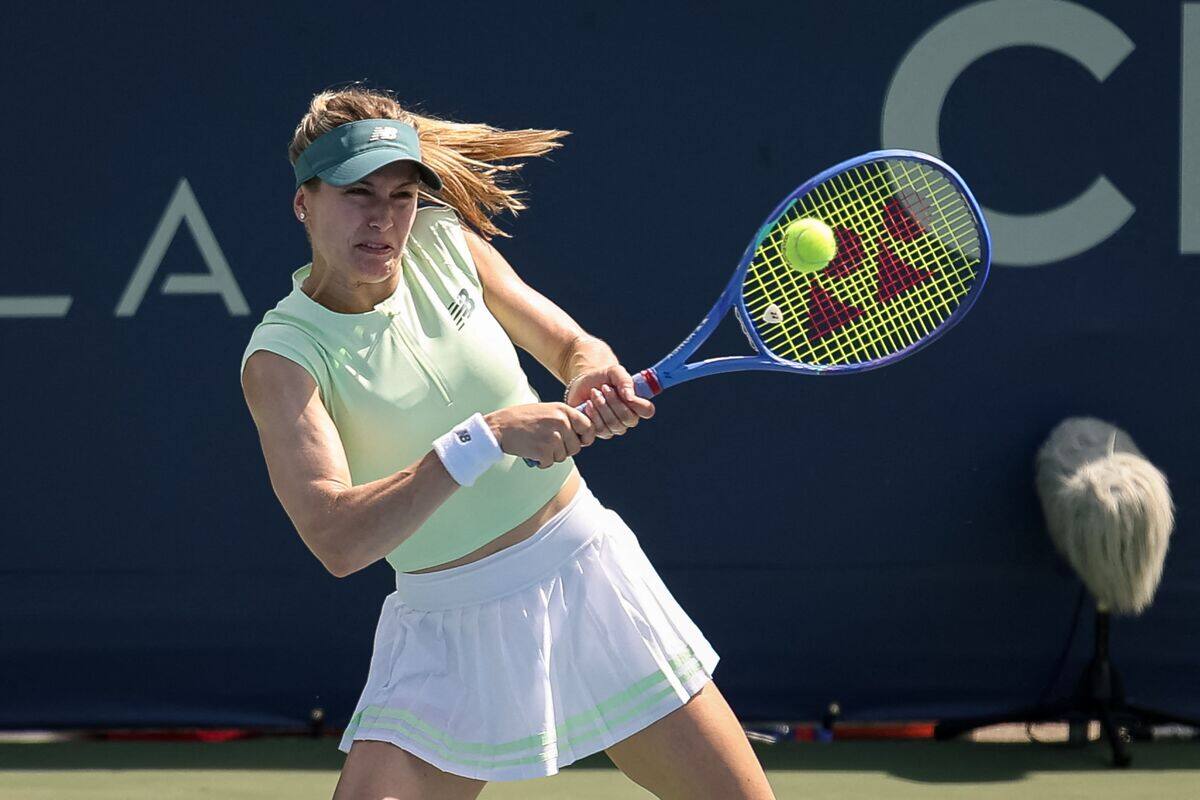 Dabrowski retient ceci d’Eugenie Bouchard : Éthique de travail exemplaire, elle n'était pas ...