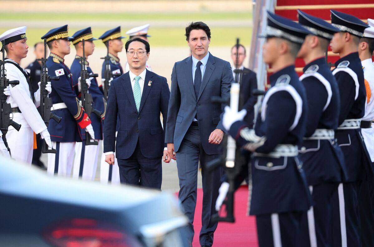 Visite officielle de Justin Trudeau en Corée du Sud avant le sommet du ...