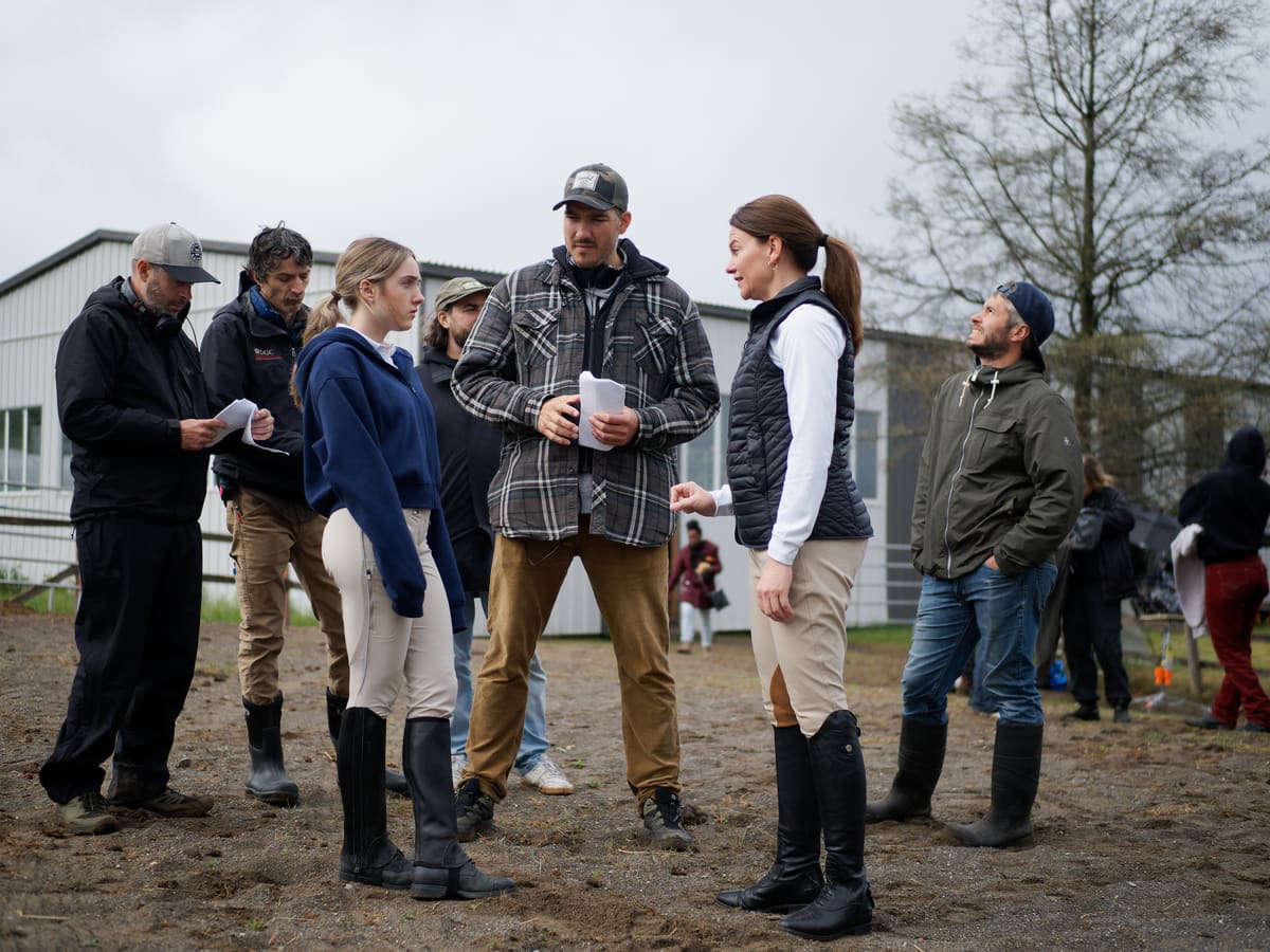 Steve Laplante, Fanny Mallette, Alice Pascual et Hubert Proulx dans ...