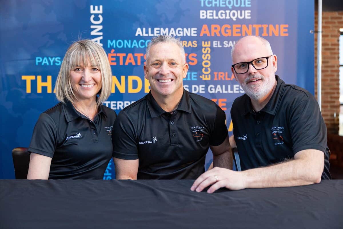 40 000 km et 27 pays à vélo à main: Jimmy Pelletier établira un record ...