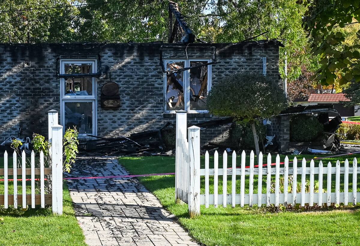 EN PHOTOS | La maison de la fille de Tony Accurso incendiée | TVA Nouvelles