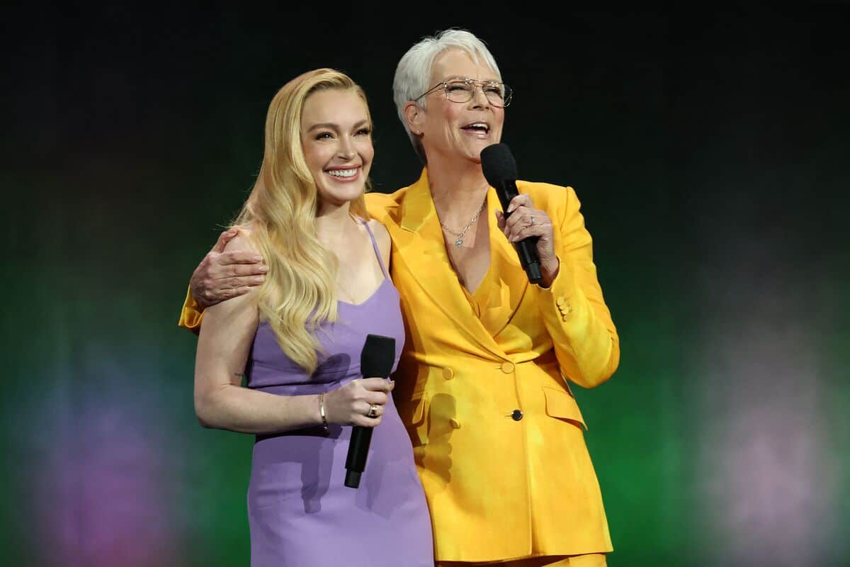 Jamie Lee Curtis dévoile les détails du mariage de Lindsay Lohan | JDM
