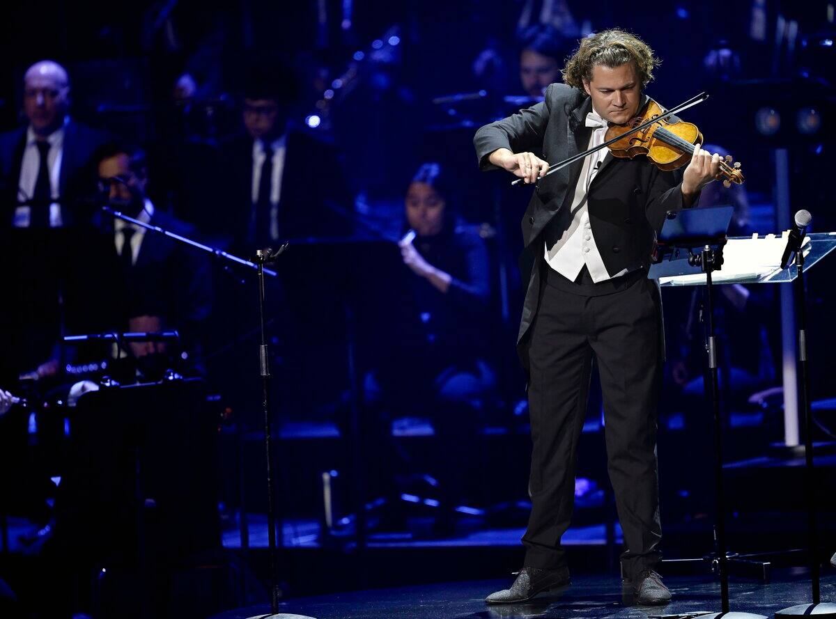 Première de «Céline Symphonique»: Alexandre Da Costa a visé dans le ...