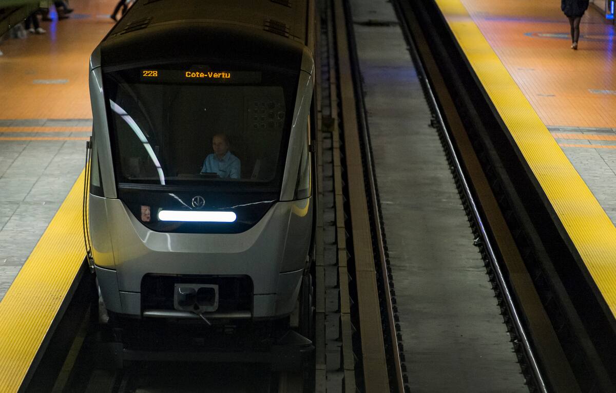 Intervention d'urgence sur une partie de la ligne orange | TVA Nouvelles