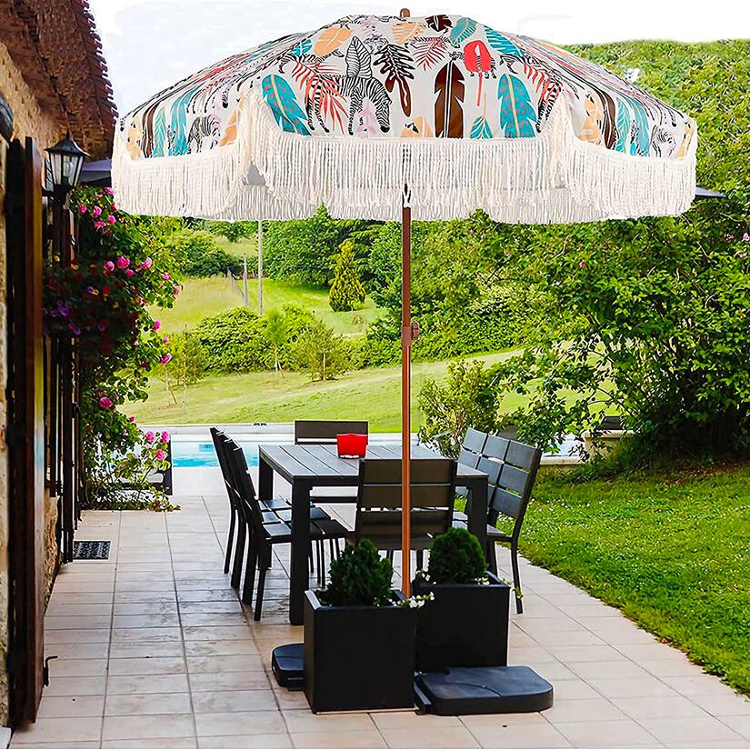 Ces parasols rétro voleront la vedette cet été | Coup de pouce
