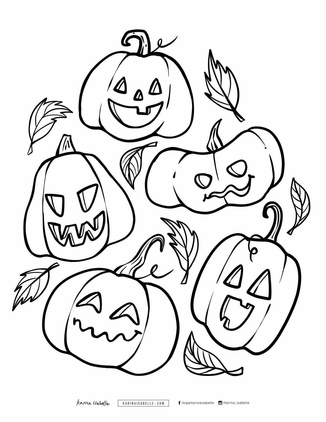 De beaux dessins à colorier imprimables pour l'Halloween | Salut Bonjour