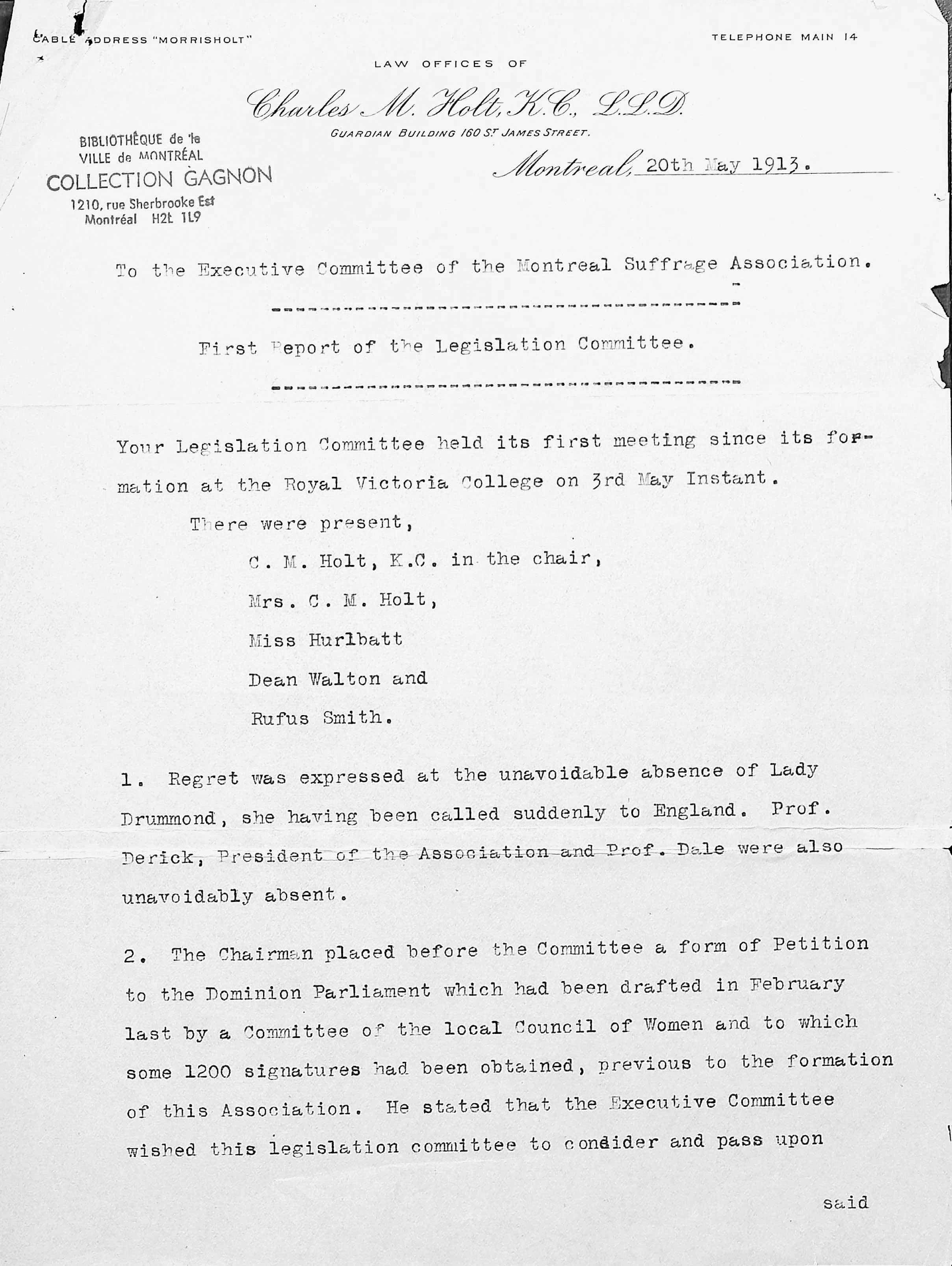 Visages de notre histoire: portrait de Carrie Derick | JDM