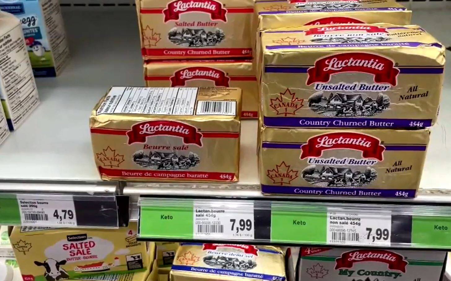 Le prix du beurre atteint des sommets | TVA Nouvelles