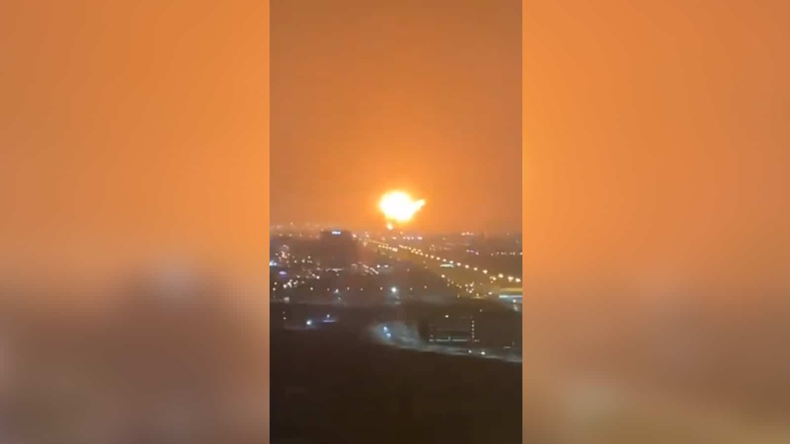 Violente explosion dans un port de Dubaï | TVA Nouvelles