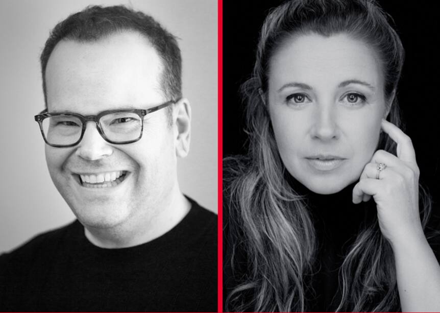 Michel Charrette et Jessica Barker à la radio | JDQ