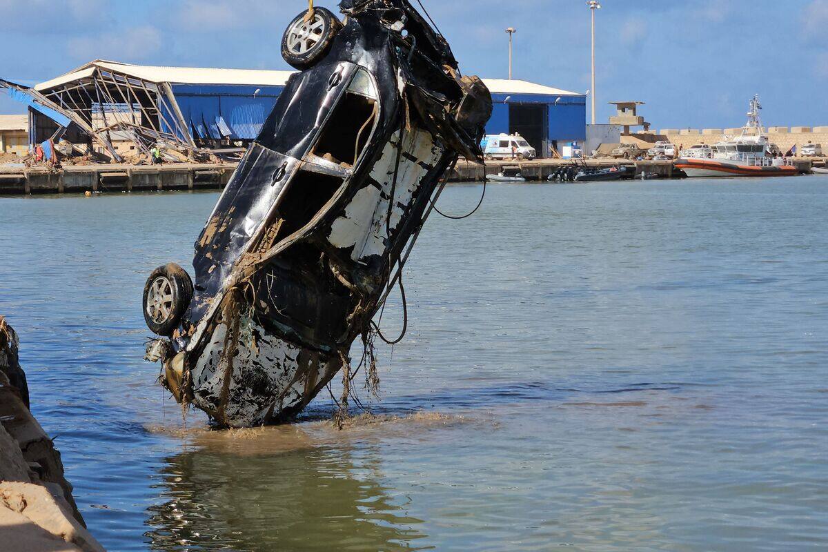 EN IMAGES | Le port de Derna envahi de cadavres et de carcasses | JDM
