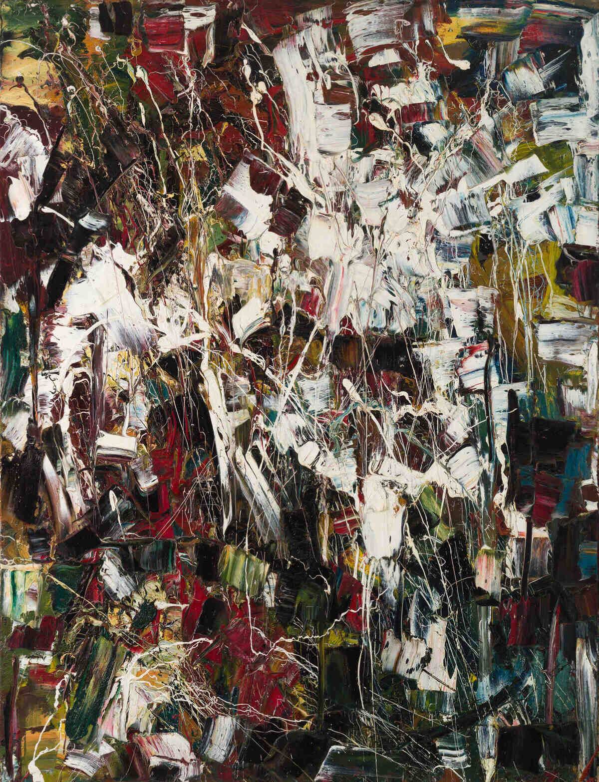 Expo de Heffel Montréal: 10 œuvres de Riopelle à voir, dont «Verts ...