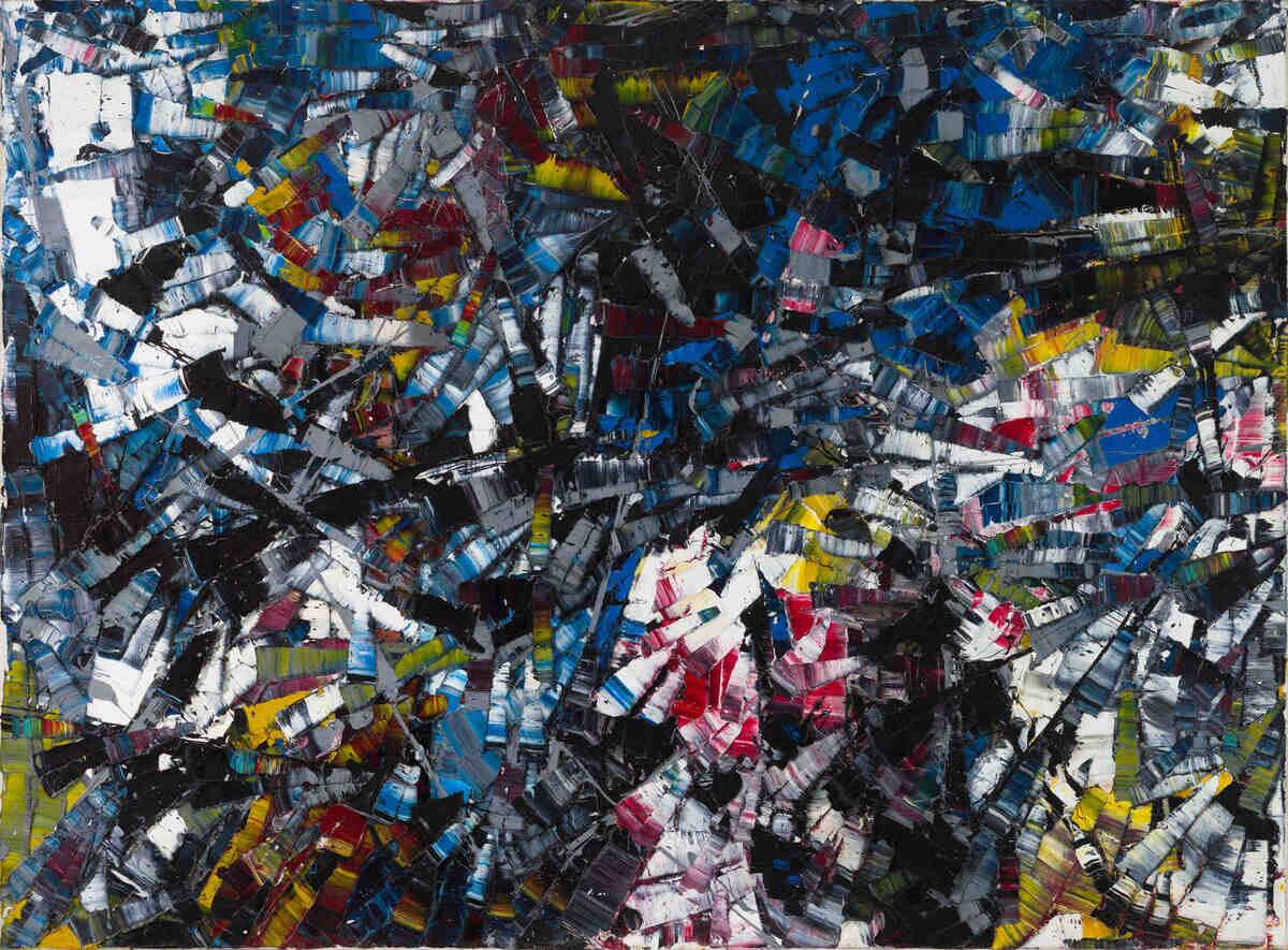 Expo de Heffel Montréal: 10 œuvres de Riopelle à voir, dont «Verts ...