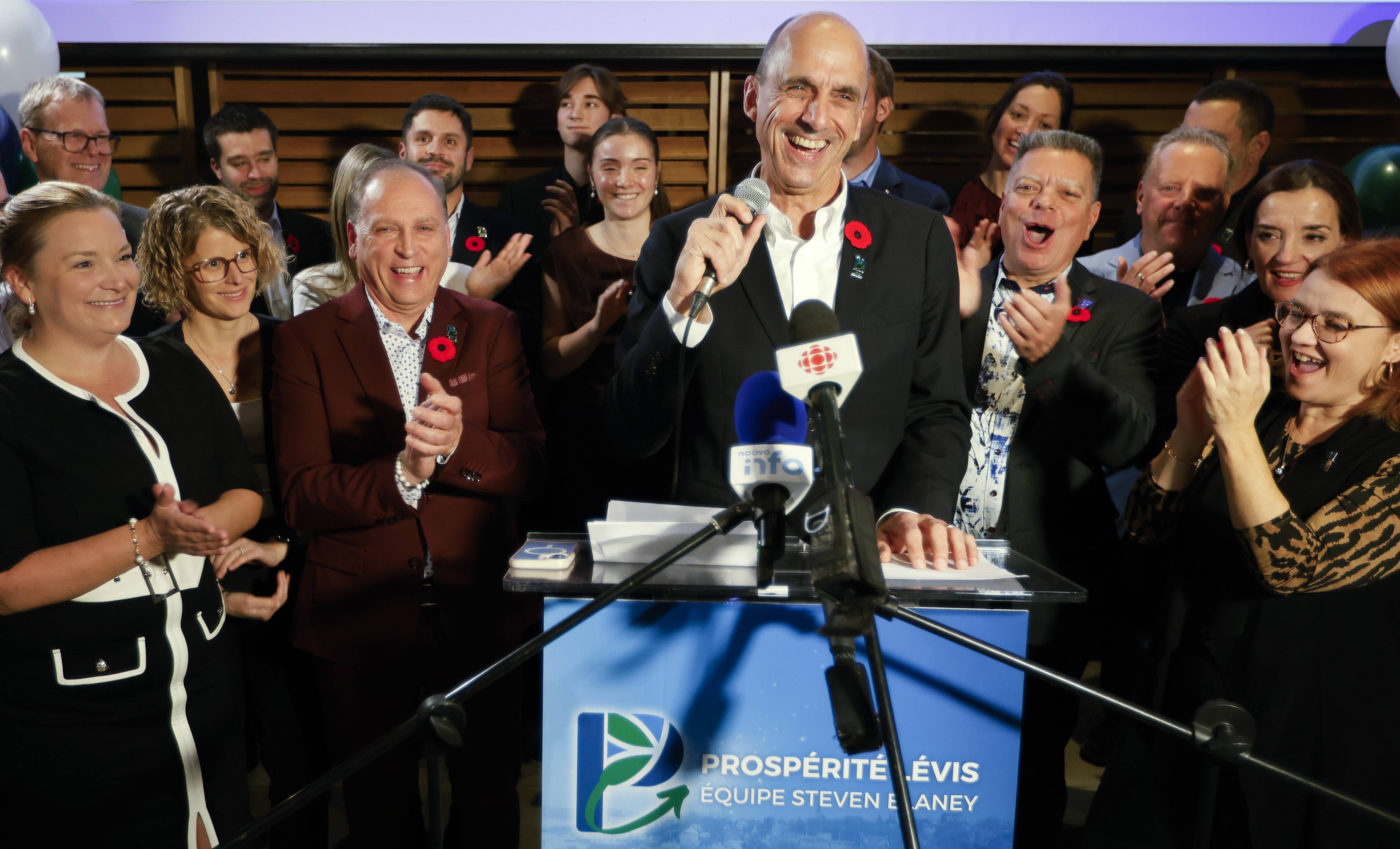 D’immenses défis pour le nouveau maire de Lévis, Steven Blaney | JDQ