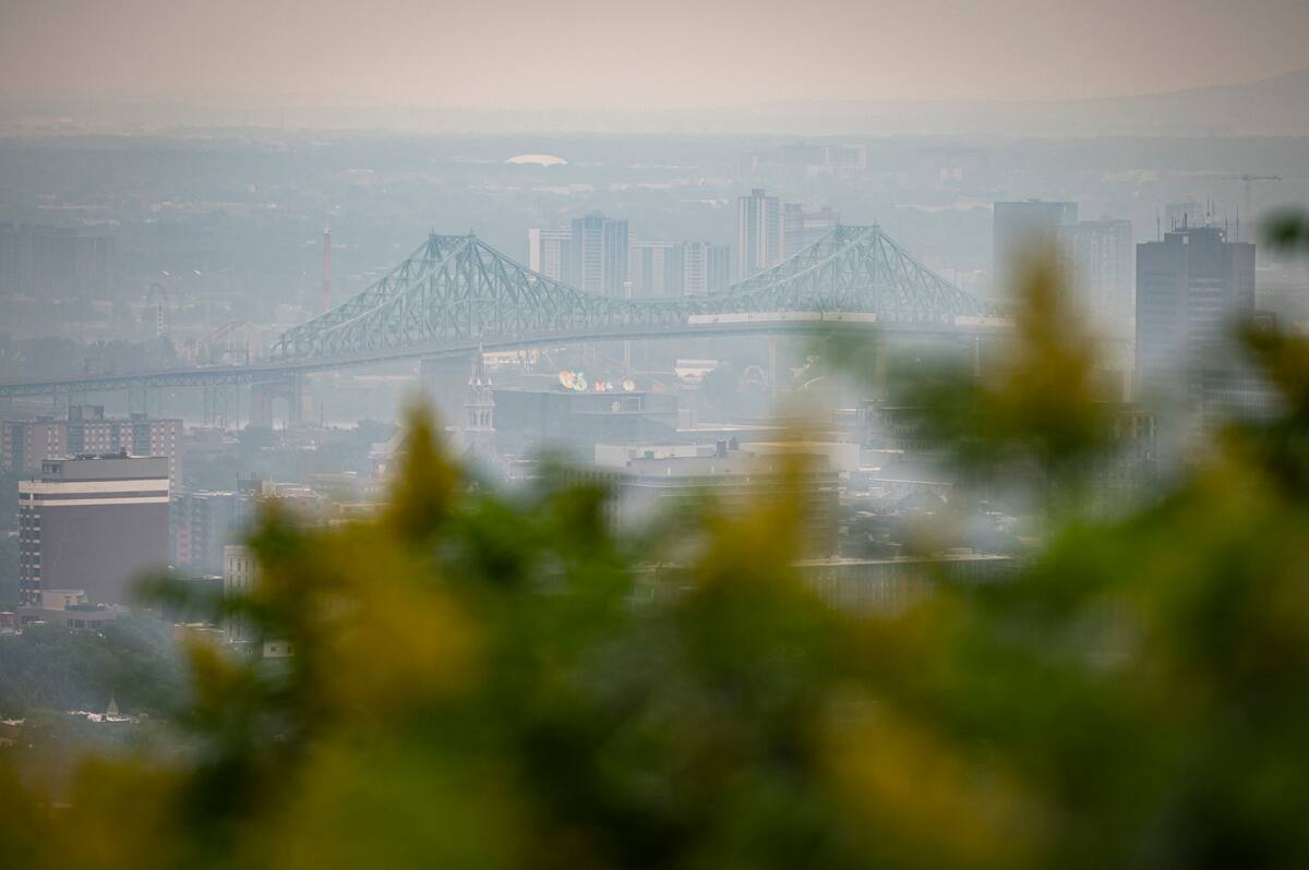 Mauvaise qualité de l’air: le smog de retour à Montréal peut-être jusqu ...