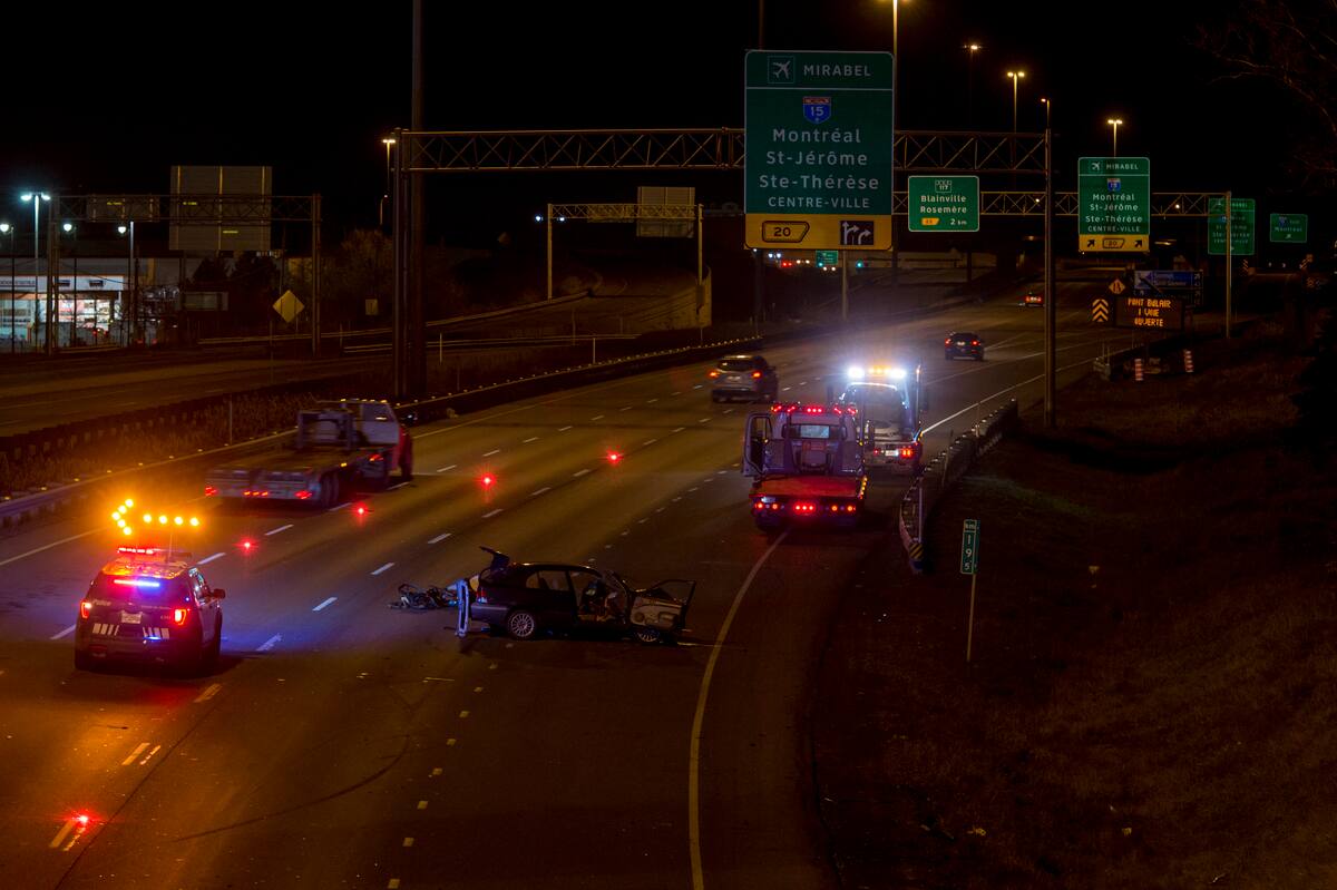 [IMAGES] Collision: elle circulait ivre en sens inverse sur l’autoroute ...