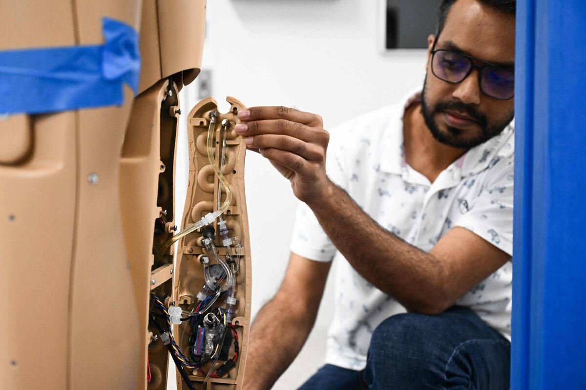 Un robot en sueur aide les humains à lutter contre les canicules | JDM