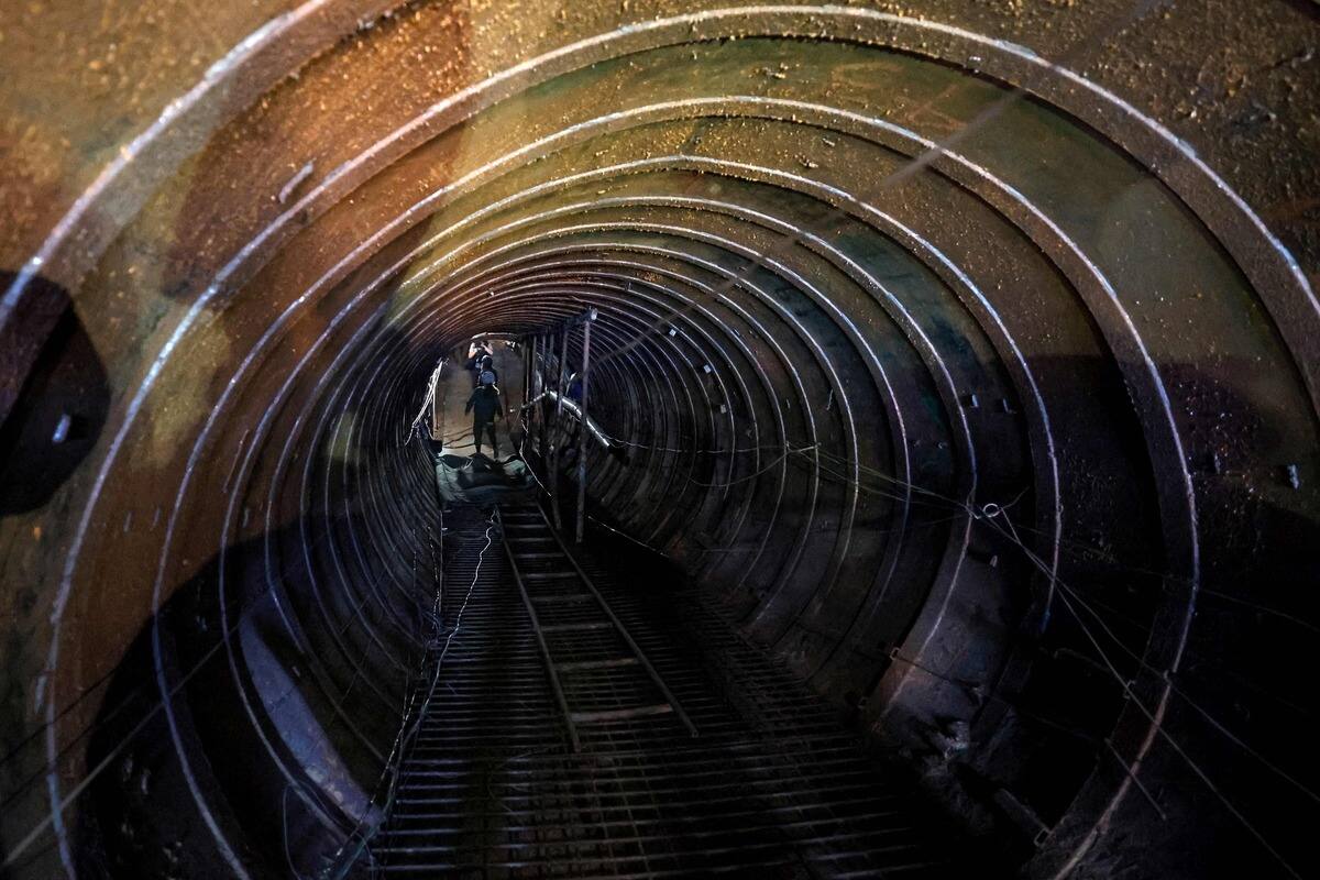 Découvrez l’intérieur du «plus grand tunnel» construit par le Hamas | JDM
