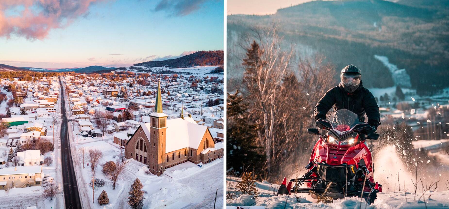 Edmundston: la destination motoneige à découvrir cet hiver | JDQ