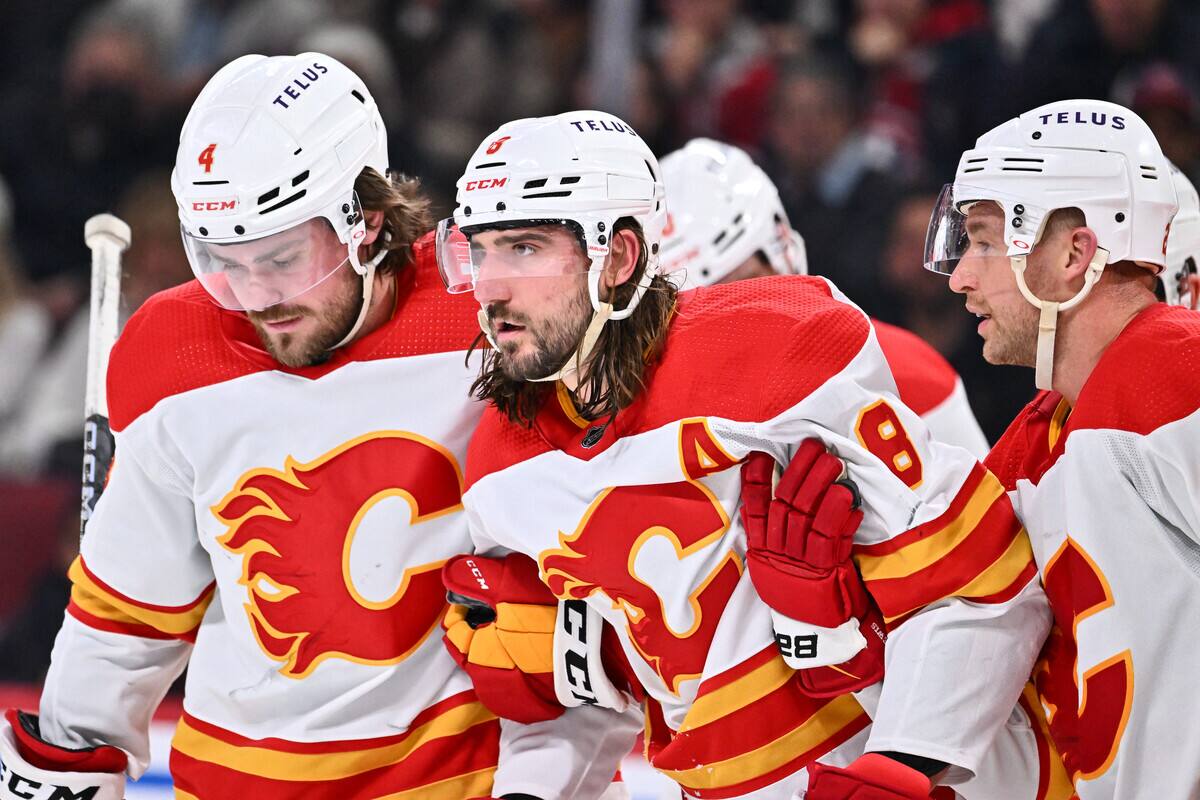Le Canadien l'emporte sur les Flames... mais perd Cole Caufield | JDM