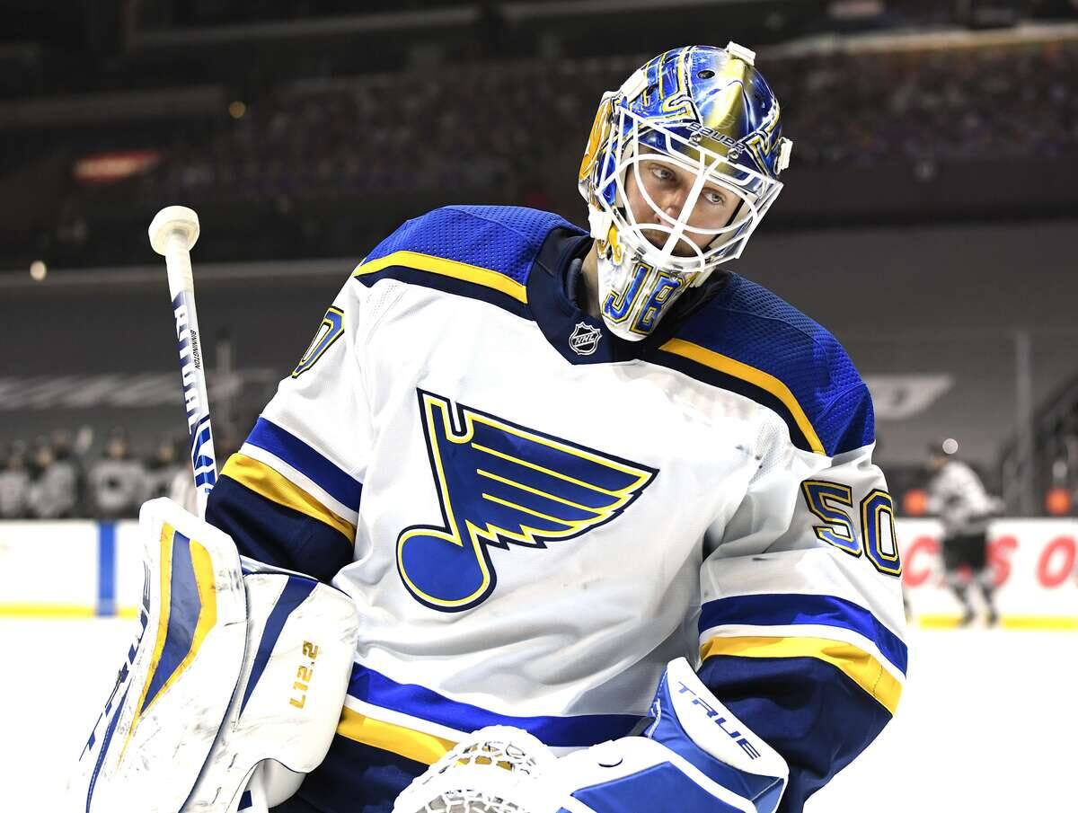 Jordan Binnington à St. Louis pour six saisons | JDM