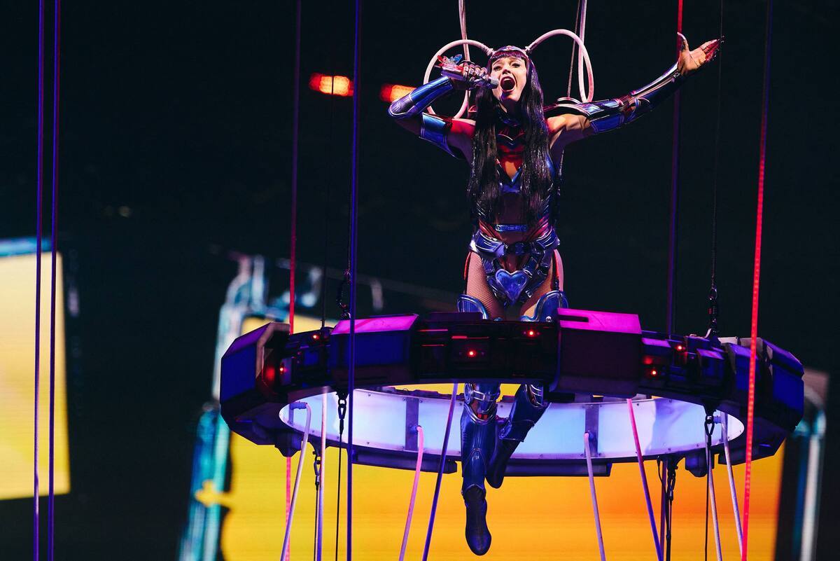 Katy Perry appréciée des joueuses de tennis | TVA Nouvelles