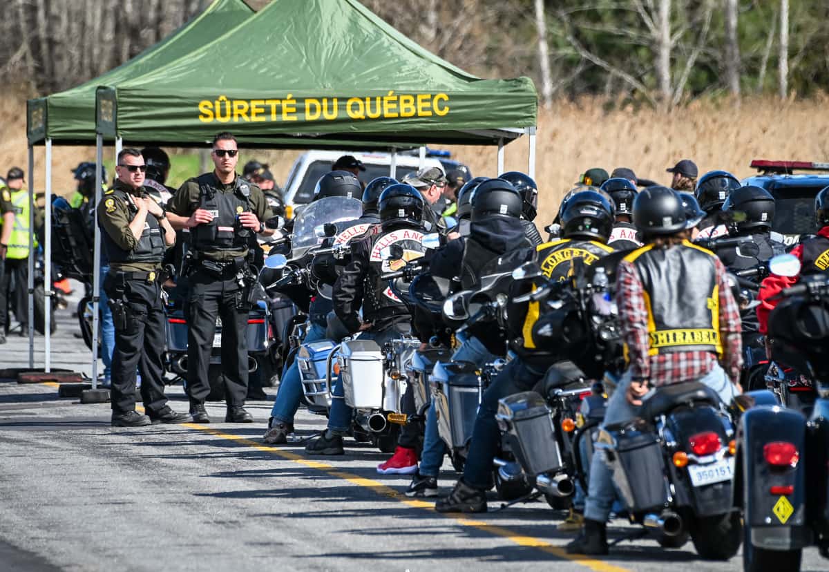 Les Hells Angels à motos pour leur première sortie publique en 2023 | JDM