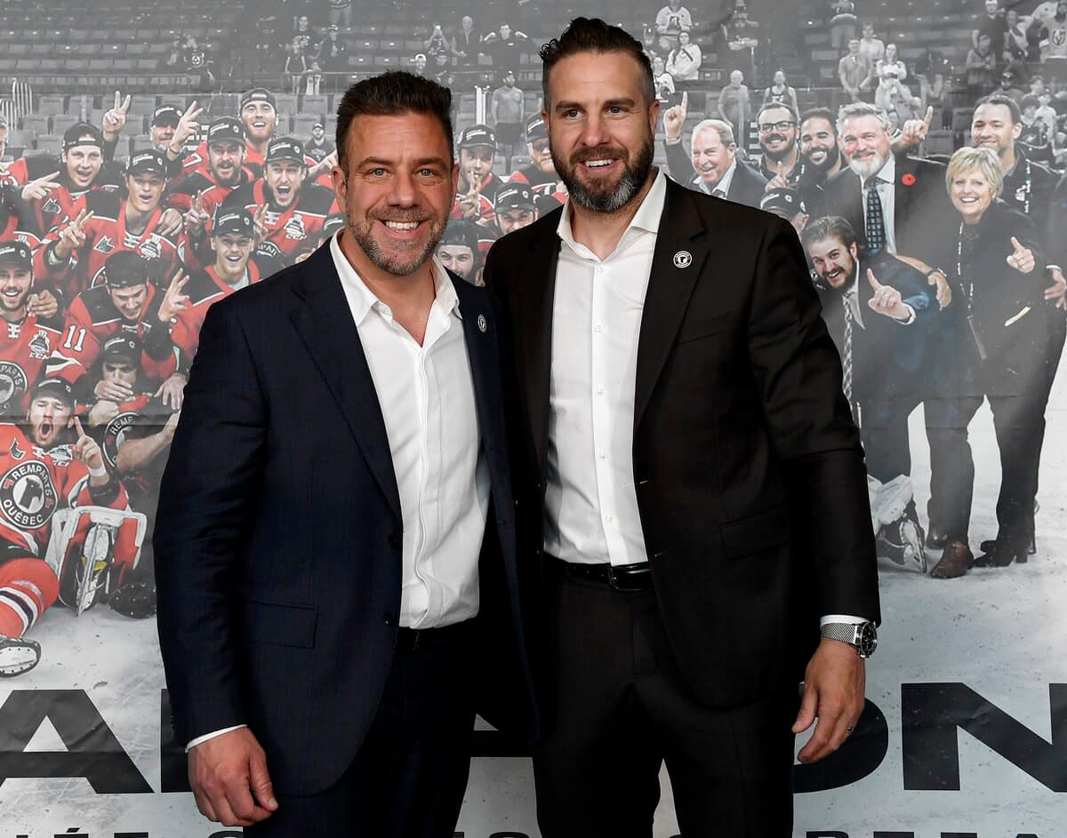 Nouveau directeur général des Remparts, Simon Gagné a écouté les ...