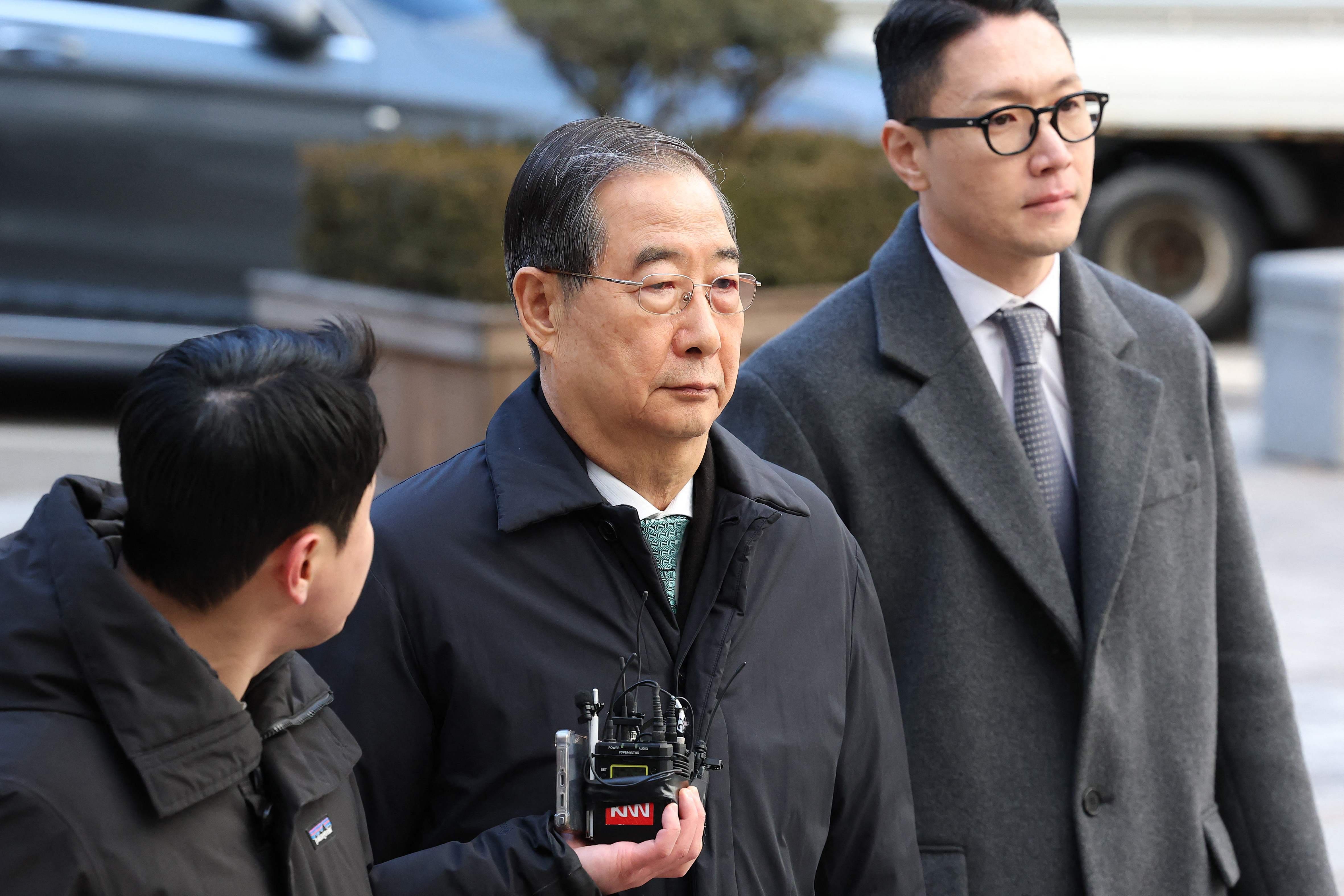 Loi martiale en Corée du Sud: l'ex-premier ministre Han Duck-soo ...