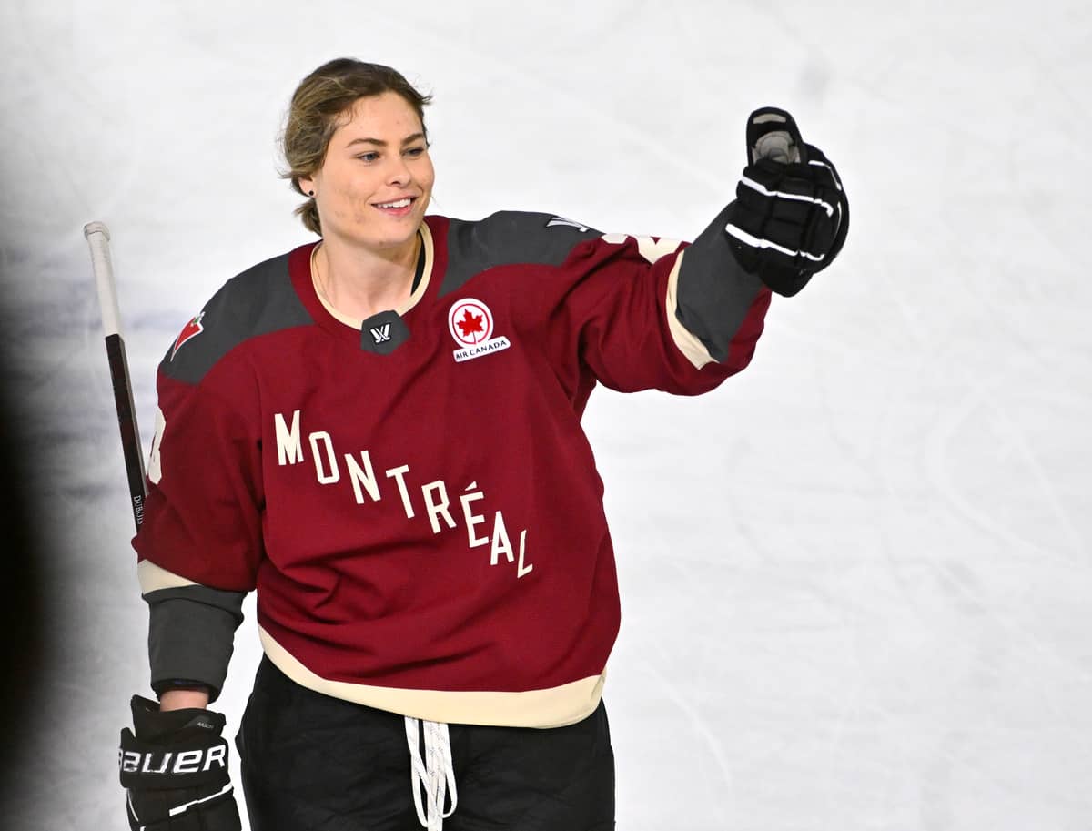 Match de la LPHF disputé à Québec: l’attaquante de la Victoire ...