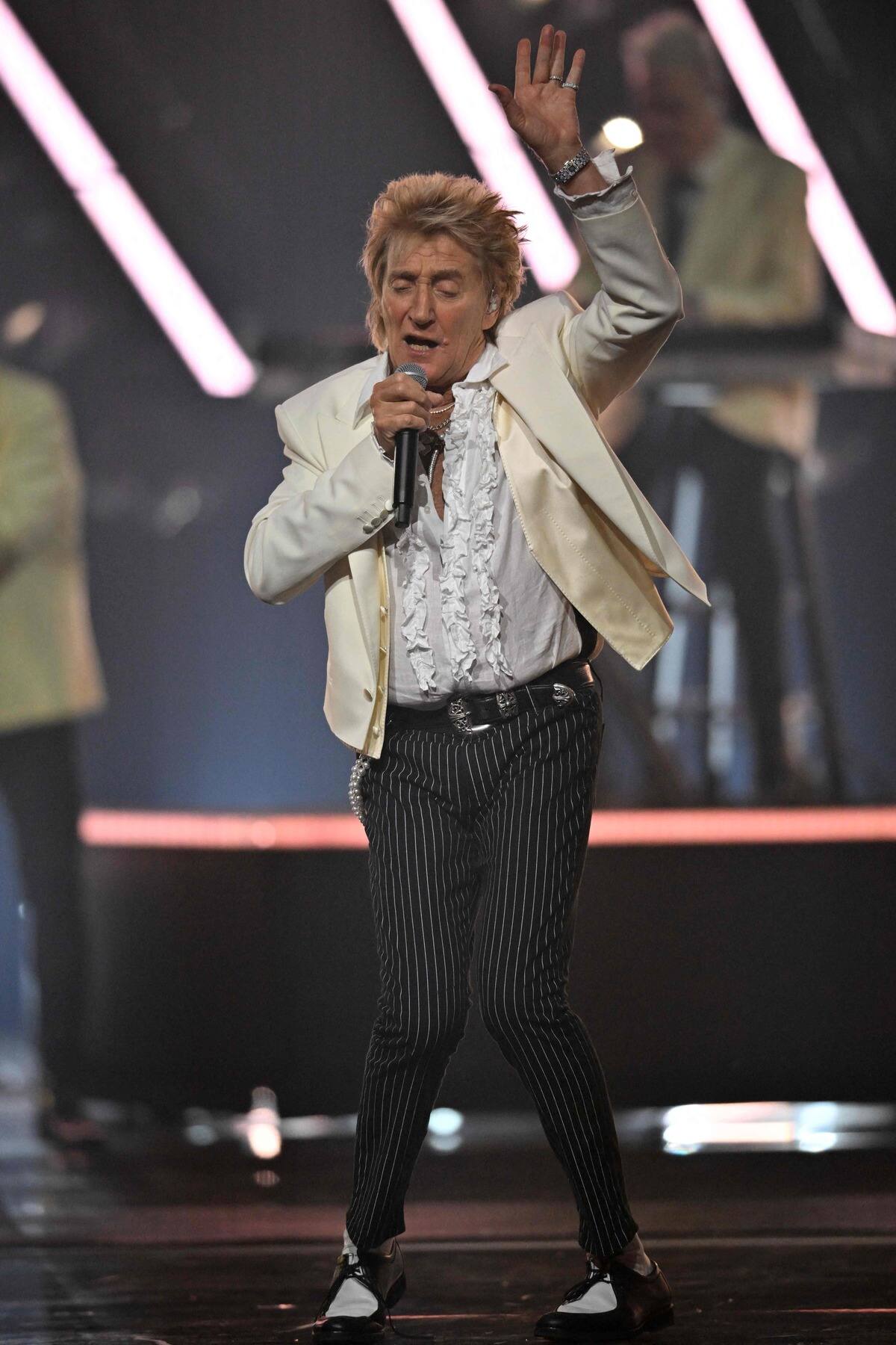 Ému, Rod Stewart, 80 ans, reçoit un prix pour l’ensemble de sa carrière ...