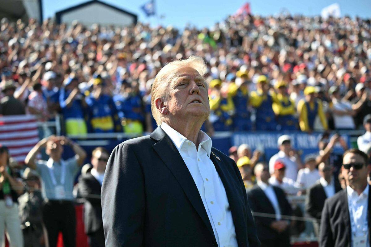 Donald Trump cause un autre tourbillon insolite à la Coupe Ryder - TVA ...