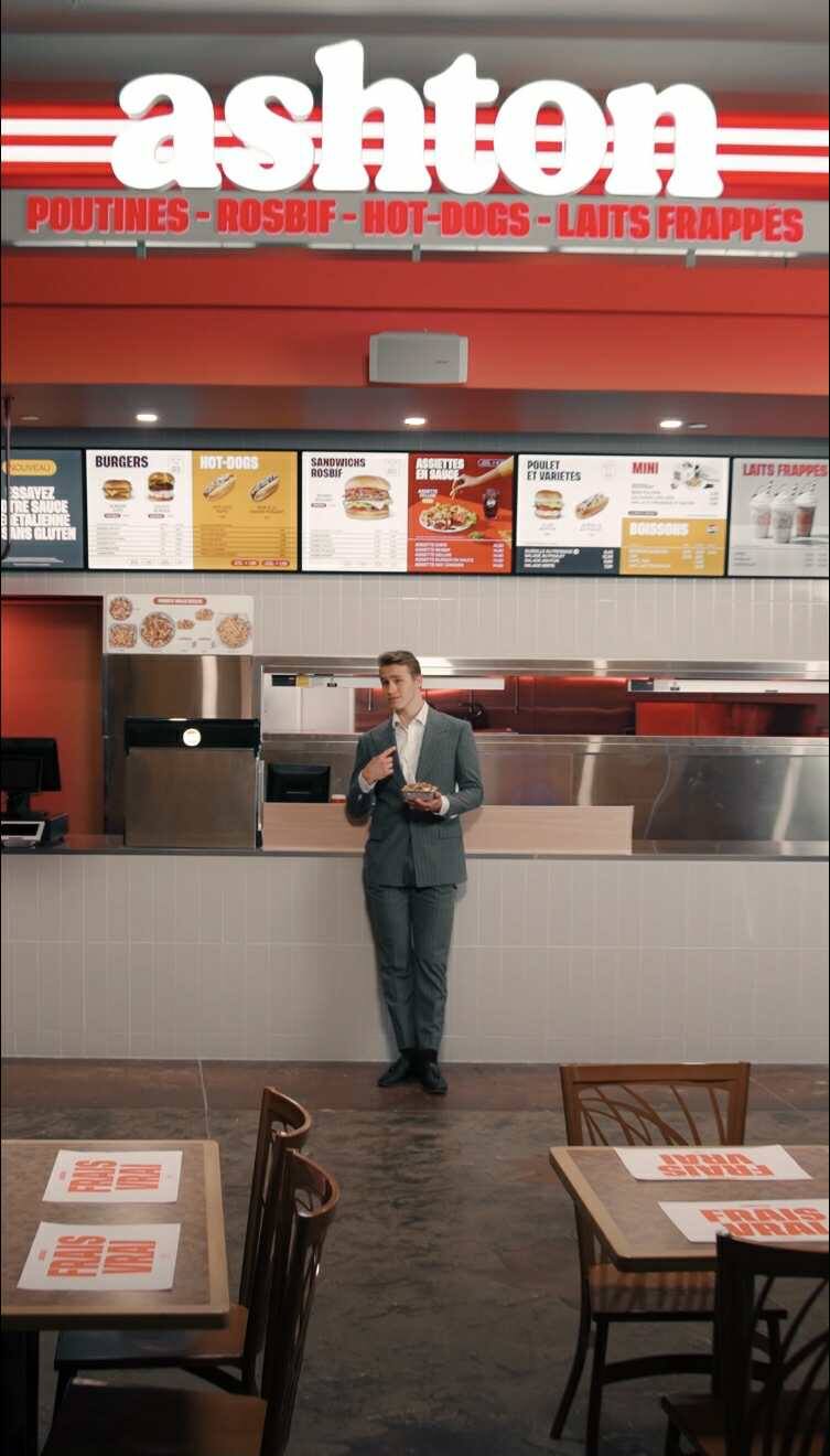 Ashton lance une campagne publicitaire mettant en vedette Ivan Demidov | TVA Nouvelles