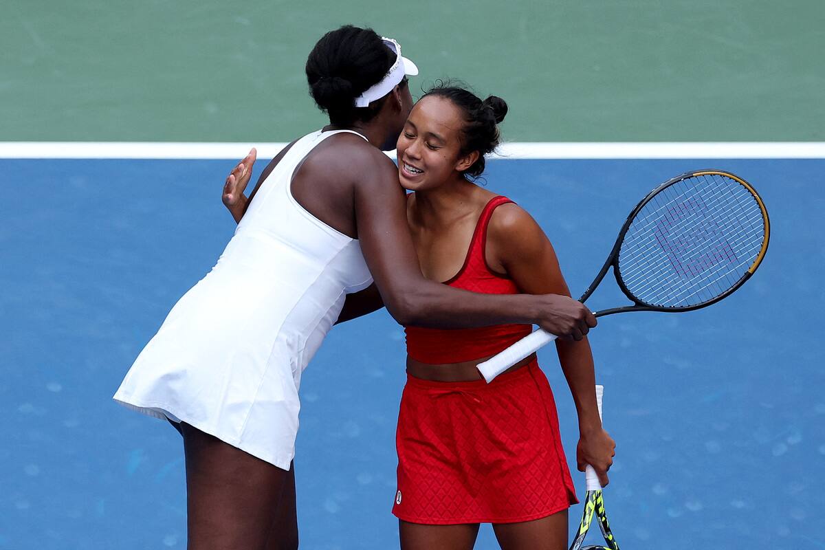 US Open | «La même énergie que Serena»: Leylah Fernandez signe une victoire avec son idole Venus ...