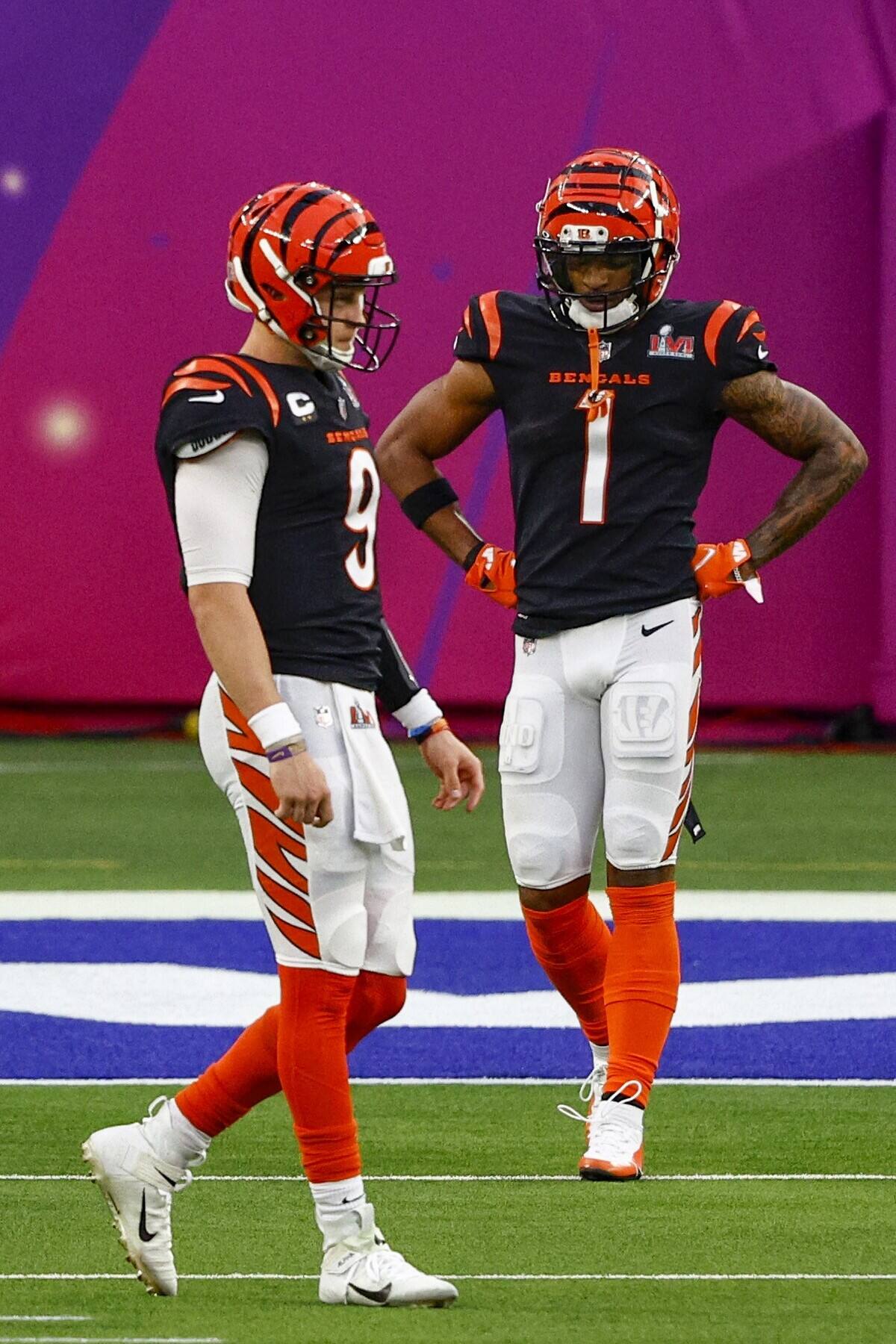 NFL: Ja’Marr Chase ne veut pas que Joe Burrow joue le premier match ...