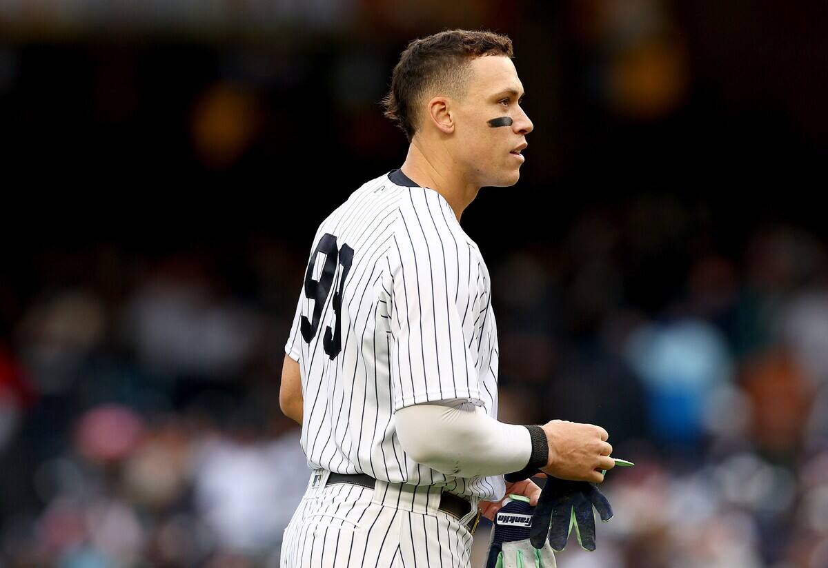 Atteint par un tir, Aaron Judge reste à 61 - TVA Sports