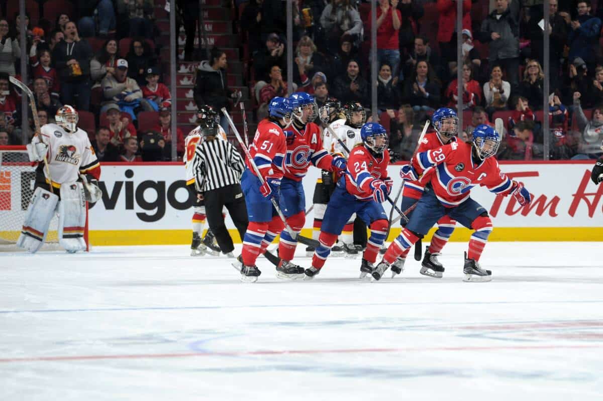 Hockey féminin: les plus beaux souvenirs de Marie-Philip Poulin et Kori Cheverie au Centre Bell ...