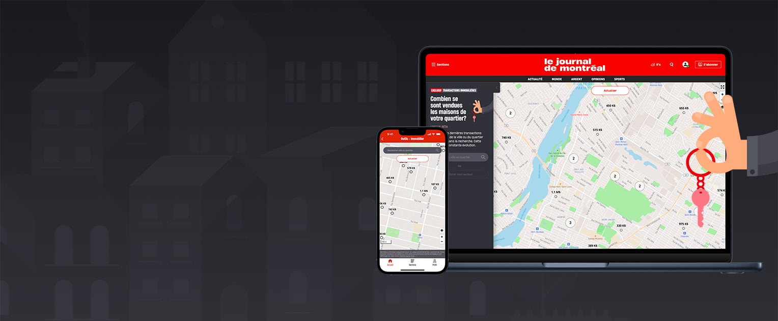 "Le Journal lance une carte interactive pour connaître la valeur des ...