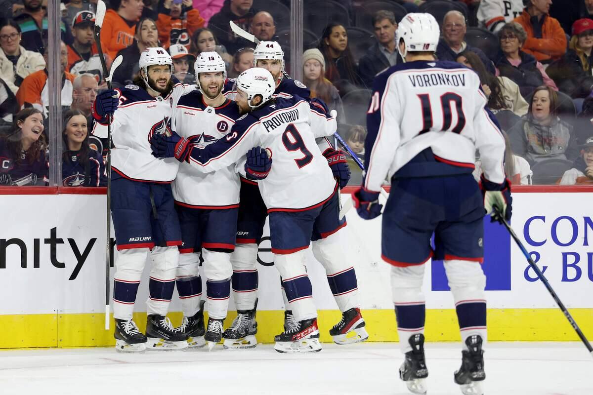 Victoire des Blue Jackets à Philadelphie: ça se corse dangereusement ...