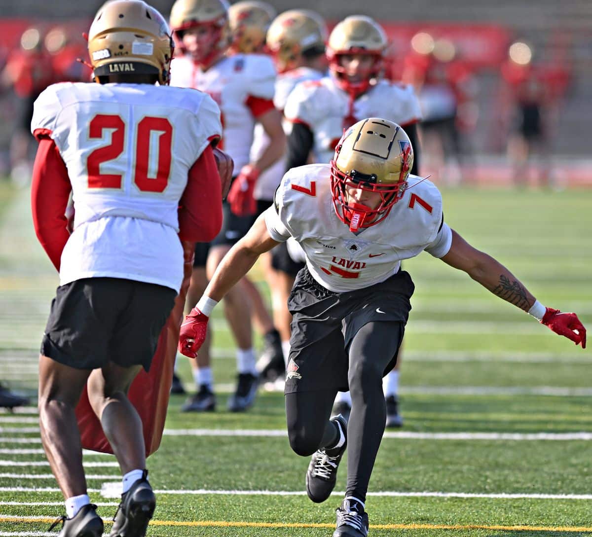 Rouge et Or-Carabins: un duel de titans à prévoir entre un demi de coin ...