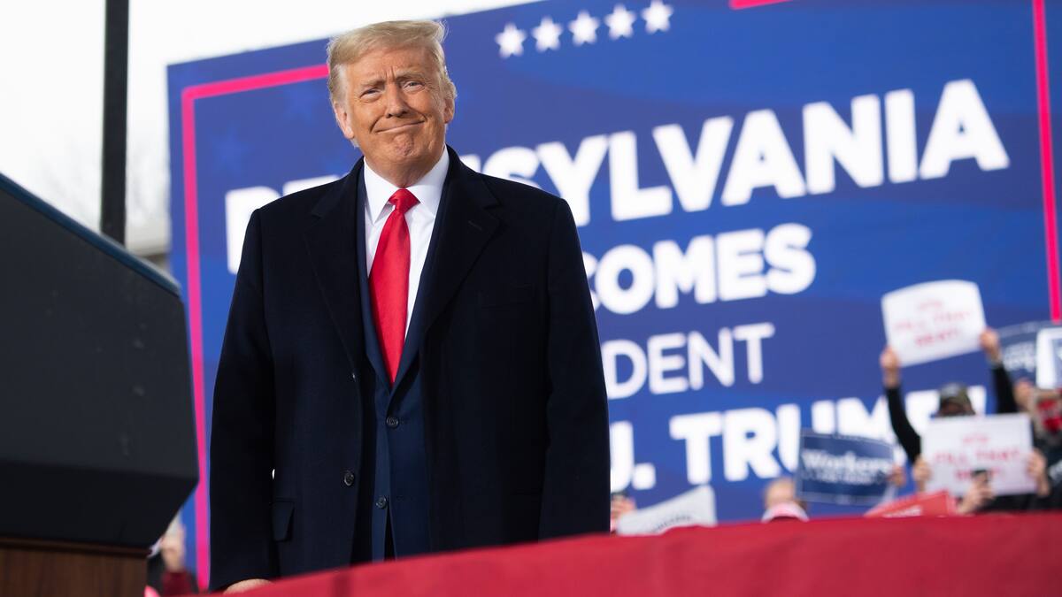 Trump se moque de Biden qui a semblé oublier son nom | TVA Nouvelles Trump se moque de Biden qui a semblé oublier son nom | TVA Nouvelles