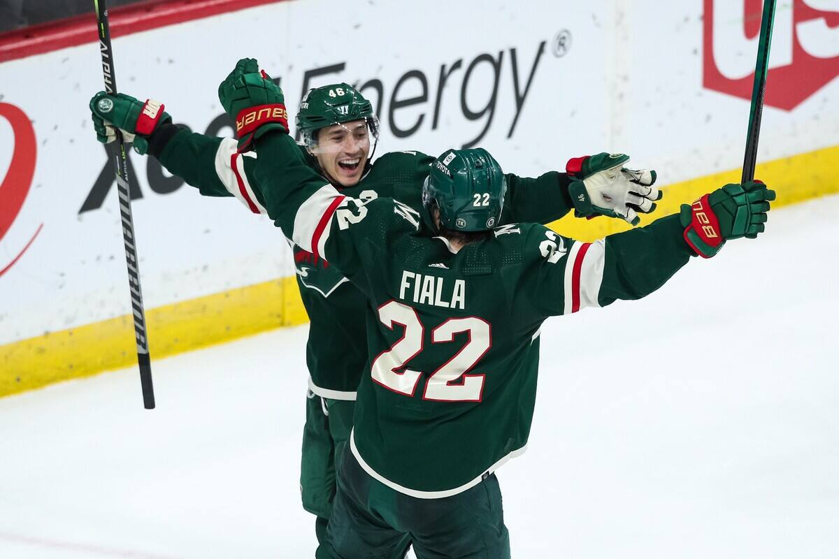 Fiala amène le Wild en séries | Le Journal de Québec