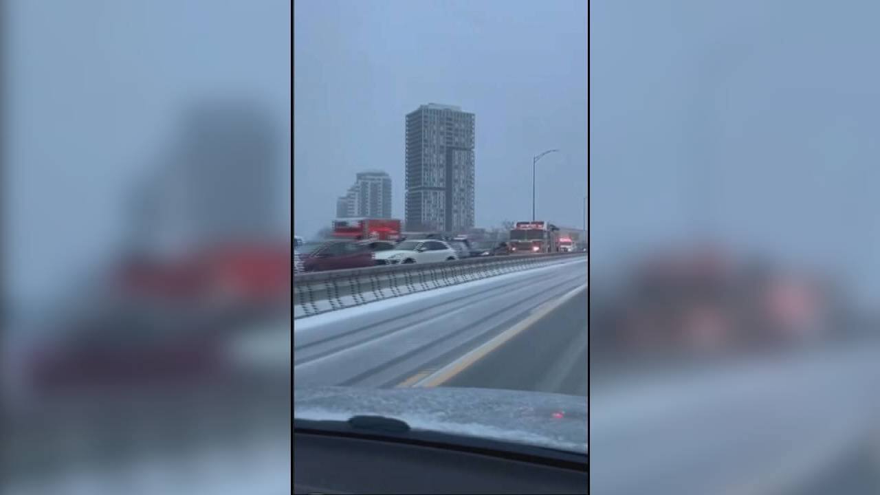 Le pont Louis-Bisson fermé en direction sud en raison de multiples ...