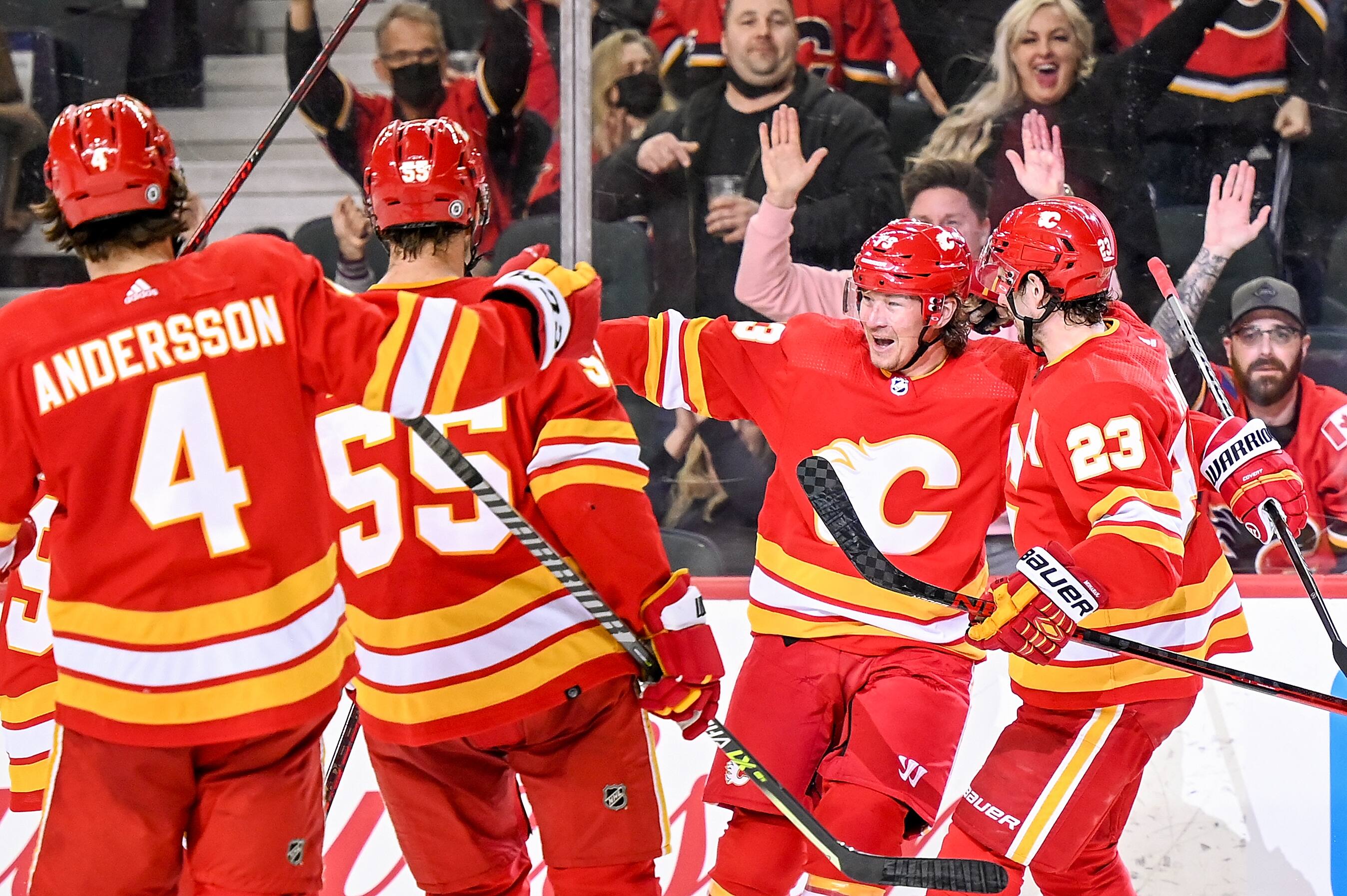 Tyler Toffoli marque à son premier match avec les Flames | JDM