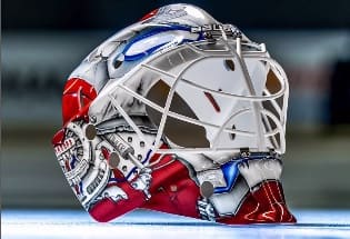 À VOIR: le nouveau masque de Jacob Fowler - TVA Sports