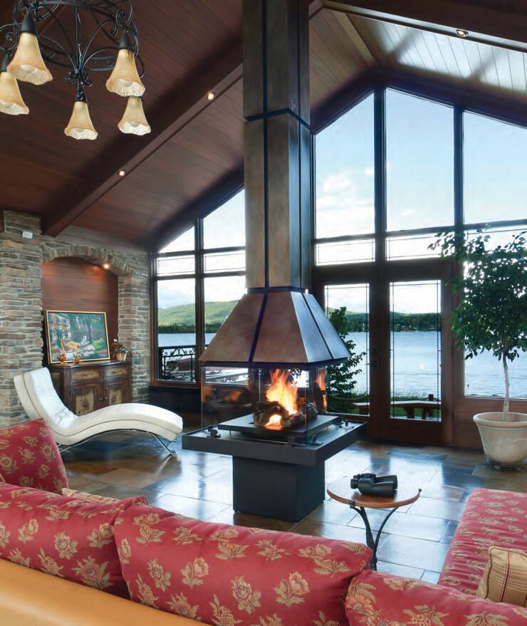 Le foyer en 3 styles | Clin d'œil